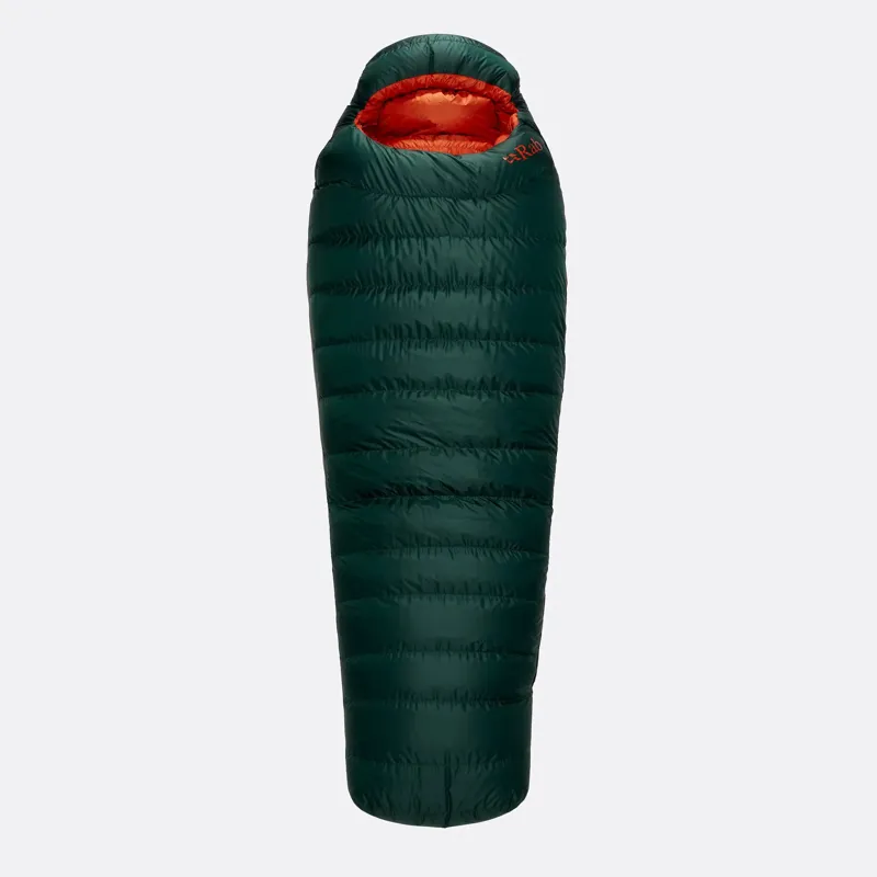 Rab Ascent 1100 Long Sleeping Bag in Pine