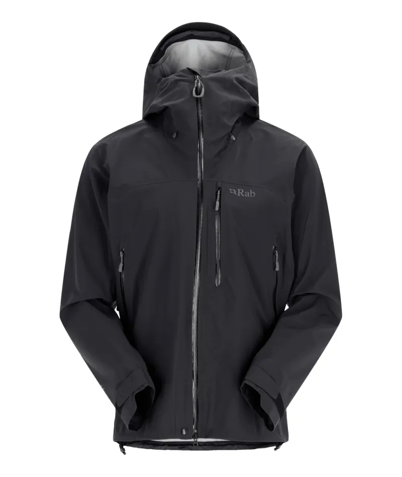 Rab Firewall Waterproof Jacket in Black