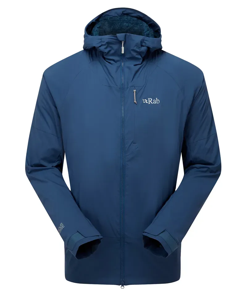 Rab Vapour-Rise Summit Jacket in Tempest Blue
