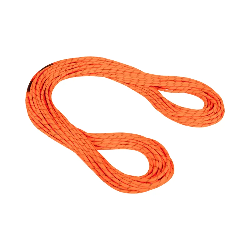 Mammut 8.0 Alpine 60m Dry Rope in Safety Orange-Boa