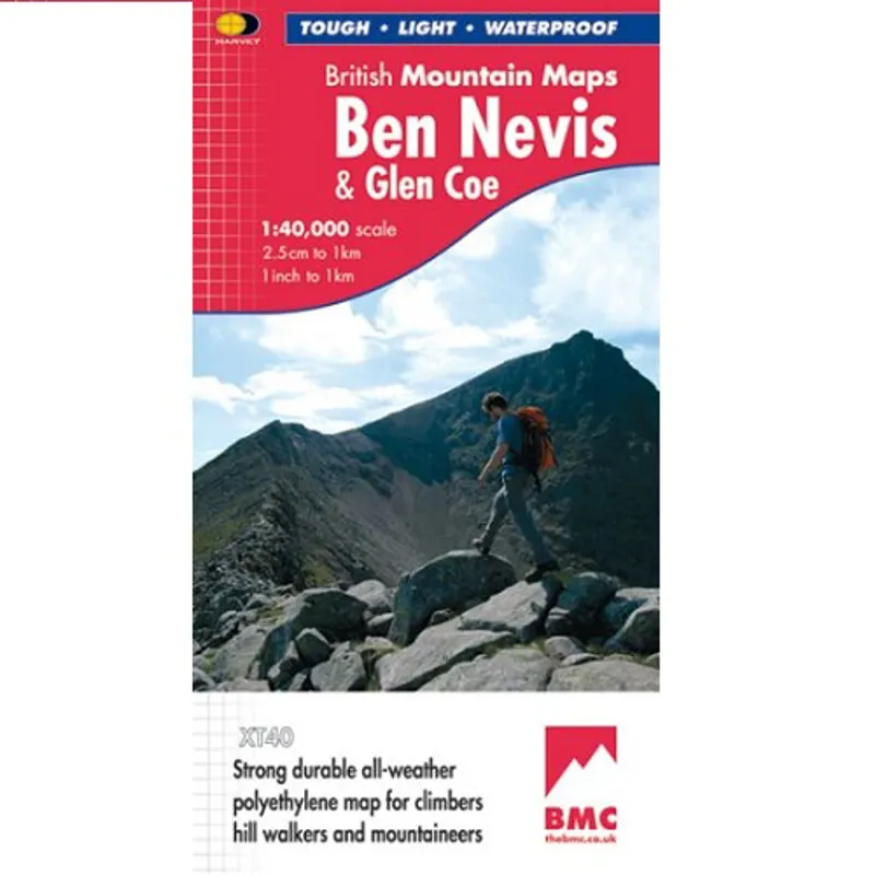 BMC Ben Nevis Map