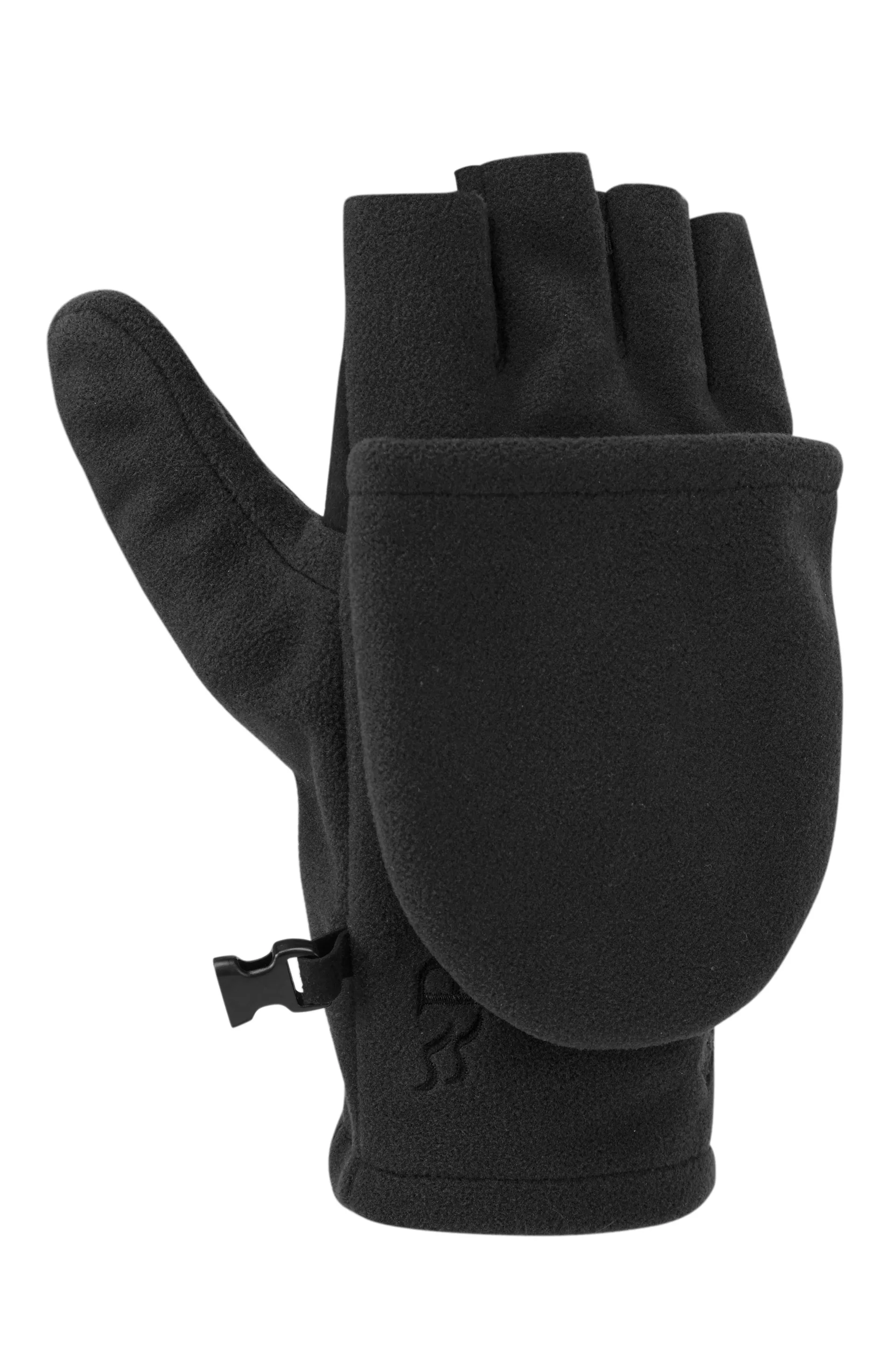 Rab Infinium Windproof Convertible Mitts in Black